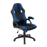 China Video Game Chairs Ergonomic Office Chair with Synthetic Leather and Memory Foam for sale