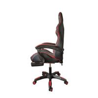 China Luxury Colorful PVC Racing Reclining Chair with Genuine Leather Seat Height 54cm for sale