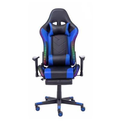 China Adjustable Armrest Swivel Gaming Chair with Custom Embroidery Logo and Revolving Base for sale