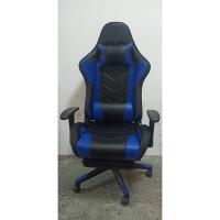 China Adjustable Armrest Swivel Gaming Chair with Custom Embroidery Logo and Revolving Base for sale