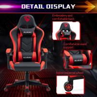 China ALINUNU PC Gamer Chair Ergonomic PU Leather Swivel Gaming Chair with 3 100mm Gas Lift for sale
