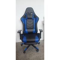 China Furniture Racing Style Reclining PU Leather Gaming Chair with Massage Lumbar Support for sale