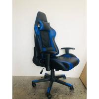 China Furniture Racing Style Reclining PU Leather Gaming Chair with Massage Lumbar Support for sale