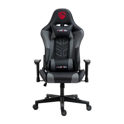 China Special Design Adjustable PVC Modern 2d Armrest Race Computer Ergonomic Gaming Chair for sale