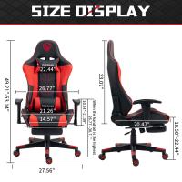 China Take Your Gaming to the Next Level with ALINUNU High Back Gaming Chair and Footrest for sale