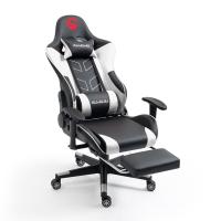 China Overseas Warehouse Delivery Hot Gaming Chair with Resting Feet Height Adjustable for sale