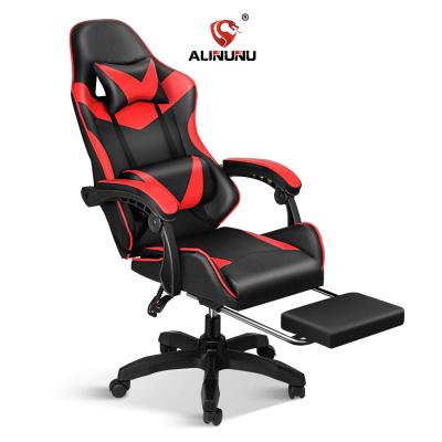 China Modern Design Racing PC Computer Gaming Chair with Footrest and Headrest 33.95 Pounds for sale