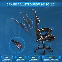 China Adjustable Metal Gaming Chair Ergonomic Office Chair for Maximum Comfort and Durability for sale