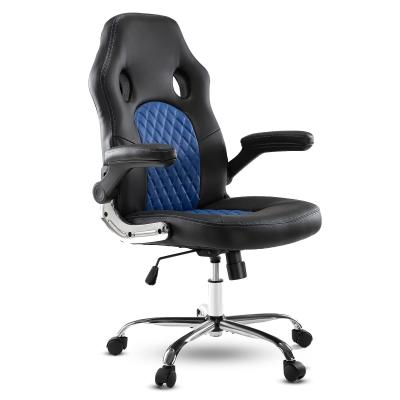 China 30 Pounds Adjustable Office Chair with Ergonomic Design PU Leather and Lumbar Support for sale