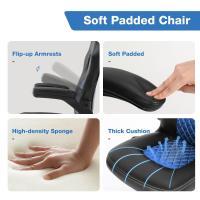 China 30 Pounds Adjustable Office Chair with Ergonomic Design PU Leather and Lumbar Support for sale