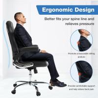 China 3 Gas Lift Ergonomic Office Chair with Padded Flip-up Armrests and Customized Color for sale