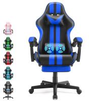 China Ergonomic Racing Style Gaming Chair with Headrest and Lumbar Support 300lb Capacity for sale