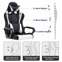 China Back Computer Racing Chair for Women Men 31 Pounds Item Weight Nylon Frame Material for sale