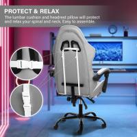 China Height Adjustable Swivel Chair Ergonomic Recliner for Office Computer and Video Games for sale