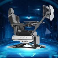 China Metal Cockpit Workstation Recliner Gaming Computer Chair with Zero Gravity Design for sale