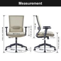 China Alloy Steel Frame Ergonomic Mesh Executive Swivel Desk Chair with Lumbar Support for sale