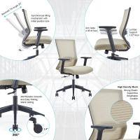China Alloy Steel Frame Ergonomic Mesh Executive Swivel Desk Chair with Lumbar Support for sale