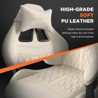 China Modern Design Gaming Chair with Vintage PU Leather and Massage 19