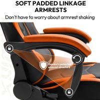 China Modern Design Style Swivel Chair Gaming Chair with Footrest and Adjustable Features for sale