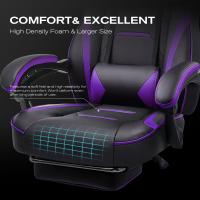 China Ergonomic Gaming Chair with Footrest and 360 Swivel/ Height Adjust/Recliner Function for sale