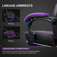 China Ergonomic Gaming Chair with Footrest and 360 Swivel/ Height Adjust/Recliner Function for sale