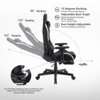 China Office Gaming Chair with Pocket Spring Cushion and 4D Armrests Adjustable Height for sale