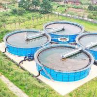 China Food Grade Fusion Bonded Epoxy Bolted Tank for Drinking Water Storage - 2400x1200mm Steel Plates, 125-250μm Coating for sale