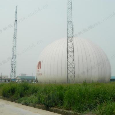 China Dual Membrane Biogas Storage Balloon for Wastewater Treatment - 50m³ to 20,000m³ Capacity with Constant Pressure Control for sale