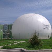 China Customized Industrial Dual Membrane Gas Balloon - 50-10000m³ Capacity Ground Mounted Storage System for sale