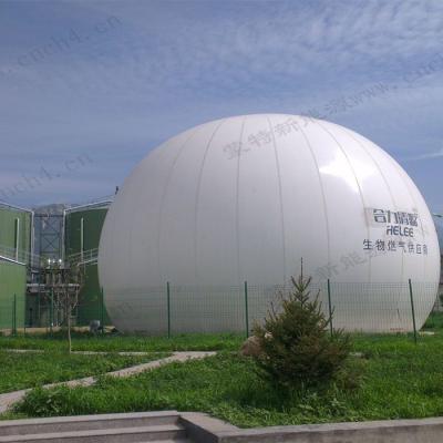 China Customized Industrial Dual Membrane Gas Balloon - 50-10000m³ Capacity Ground Mounted Storage System for sale