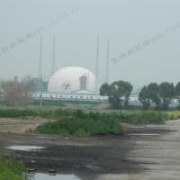 China Dual Layer Membrane Gas Balloon for Biogas Plants - Custom Sizes up to 1800+ m³ Capacity with 3-Year Membrane Warranty for sale