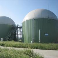 China Anti-Corrosion Dual Membrane Gas Domes for Biogas Storage | 100-5000 m³ Capacity | 2-20 Kpa Pressure Range for sale