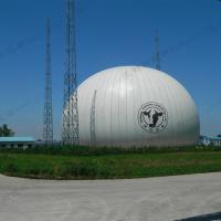 China PVDF Dual Membrane Gas Holder Dome 50-20000m³ Capacity for Biogas Plant Storage Systems for sale
