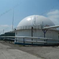 China PVDF Dual Membrane Gas Holder Dome 50-20000m³ Capacity for Biogas Plant Storage Systems for sale