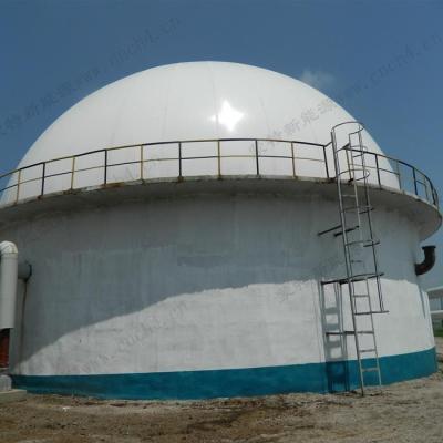 China Dual Membrane Gas Storage Dome for Methane - Industrial Gas Holder with 3-Year Membrane Warranty and 30-45 Day Delivery for sale