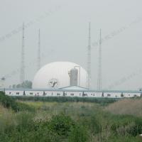 China Free Standing Double Membrane Biogas Storage Tanks 50-20000m3 Capacity with Explosion-Proof Blower for sale