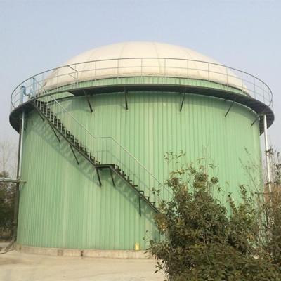 China Roof Top Double Membrane Biogas Storage Tanks - 15-25 Year Design Life, ISO 9001 Certified Industrial Gas Systems for sale