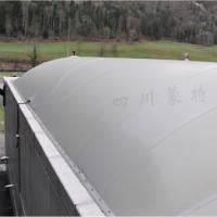 China Rectangular Double Membrane Biogas Storage Tanks with 10-Year Membrane Warranty and High Pressure Capacity for sale