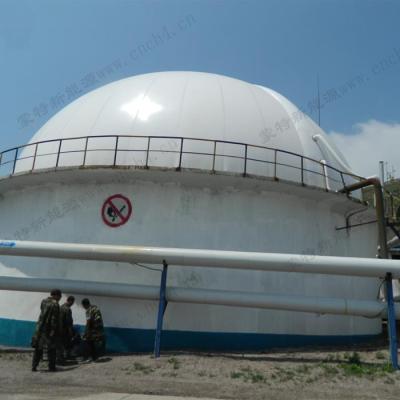 China Roof Top Dual Membrane Biogas Storage Tanks For Anaerobic Digestion Installations for sale