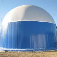 China Sphere Shape Biogas Storage Tanks Flame Poof With High Specification Fabric for sale