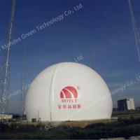 China Custom Spherical Biogas Storage Tanks Double Membrane Stand Alone for sale