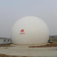 China Free Standing Double Membrane Biogas Holder for sale