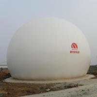 China Free Standing Double Membrane Biogas Holder for sale