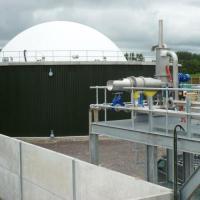 China Rim Mounted Double Membrane Biogas Holder Tank UV Stable CE Certified for sale
