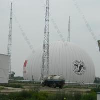 China Sphere Air Supported Structure Biogas Holder with Double Membrane for sale