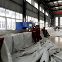 China Rectangular Double Membrane Biogas Holder System For Lagoon Covers Design for sale