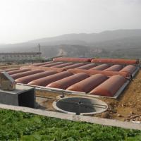 China Red Mud Reinforced Membrane Biogas Cover On Lagoon UV protection for sale