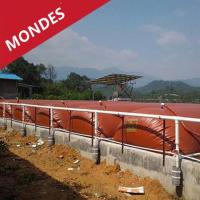 China Red Mud PVC Membrane Biogas Cover Airproof For Versatile Storage Solution for sale