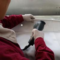 China White PVC foil Single Membrane Biogas Cover Flame Resistant for sale