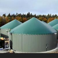 China PVC Foil Single Membrane Biogas Cover Customized Design For Steel Or Concrete Tanks for sale